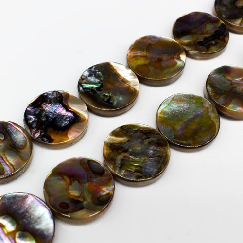 Abalone Shell Beads | Natural Iridescent Jewelry Beads