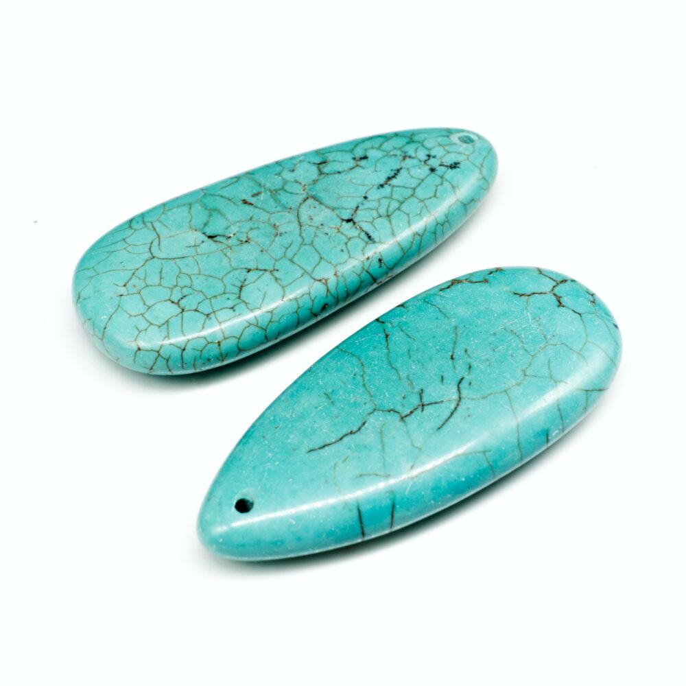 Turquoise Howlite Beads