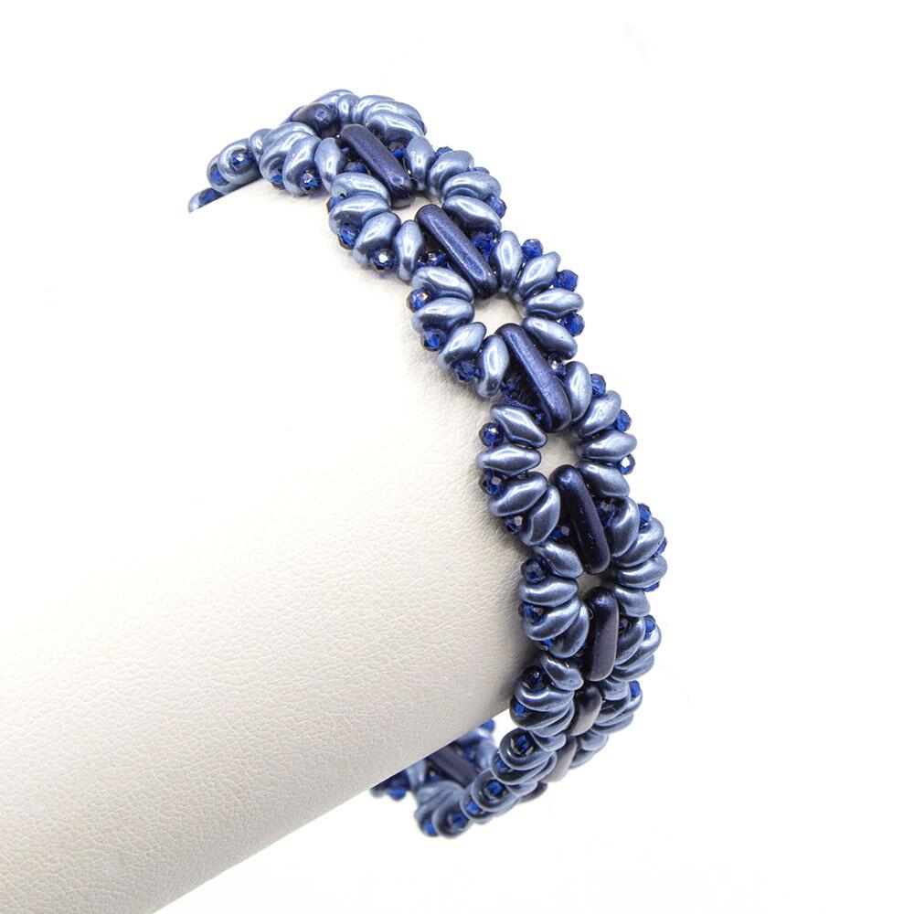 Explore the Marguerite Bracelet in Bluestone Navy