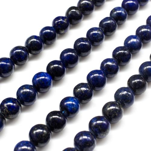 Gemstone Oval Cabochon Lapis dyed 40mm