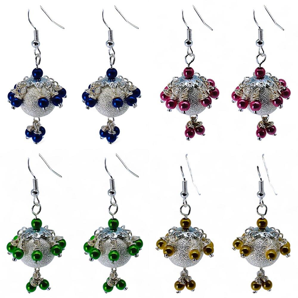 Stardust Earrings Silver Bundle 10 Pairs