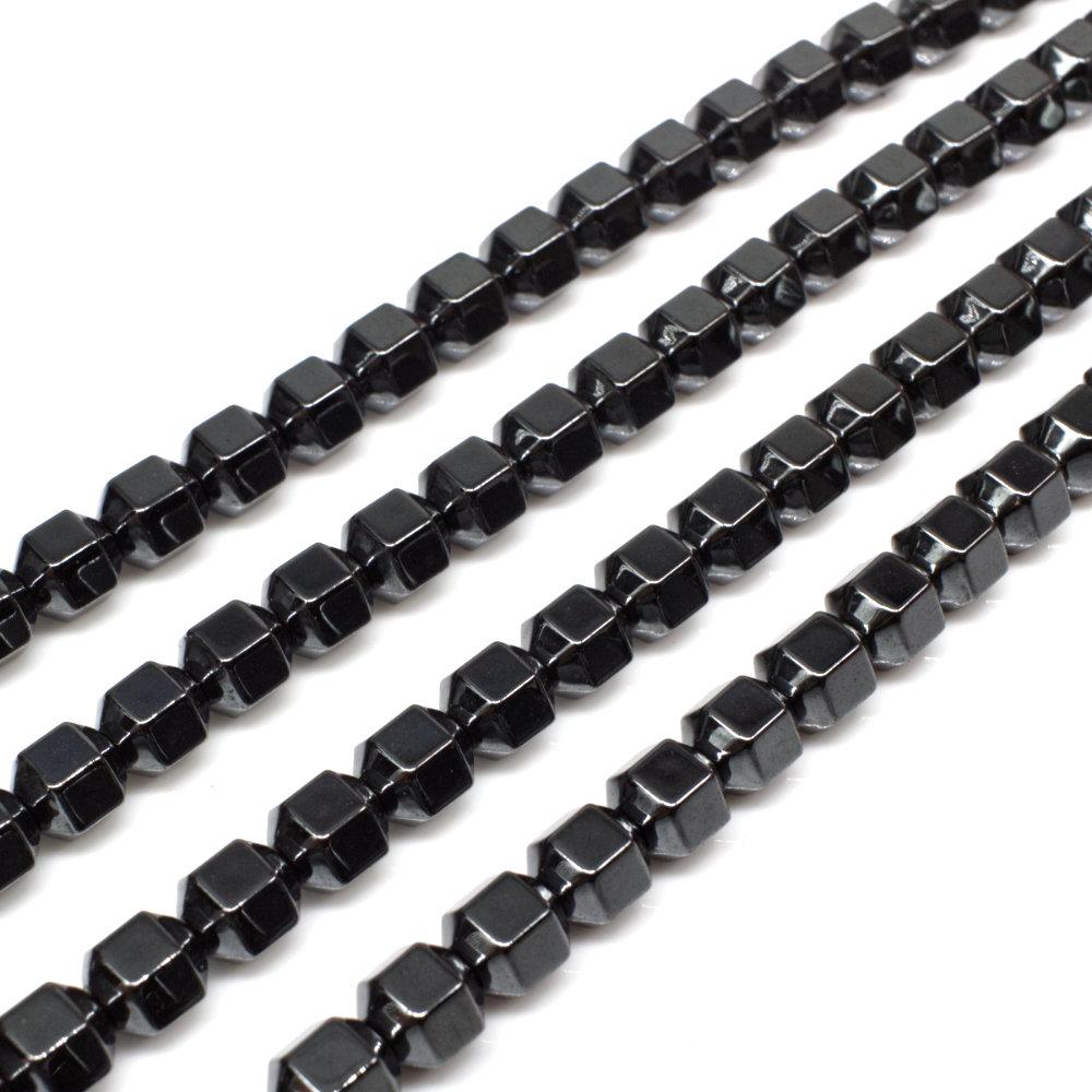 Hematite - Hex Barrel 5mm | Craft, hobby & jewellery supplies | Totally ...