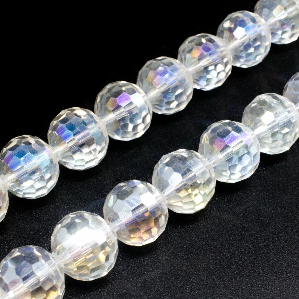 Discover the Crystal 96 Facet Round 16mm - Crystal AB 15pcs