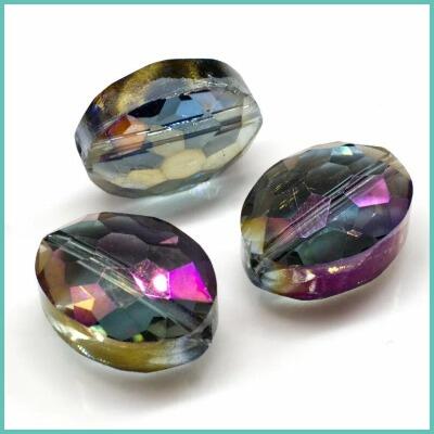 Crystal Oval Beads