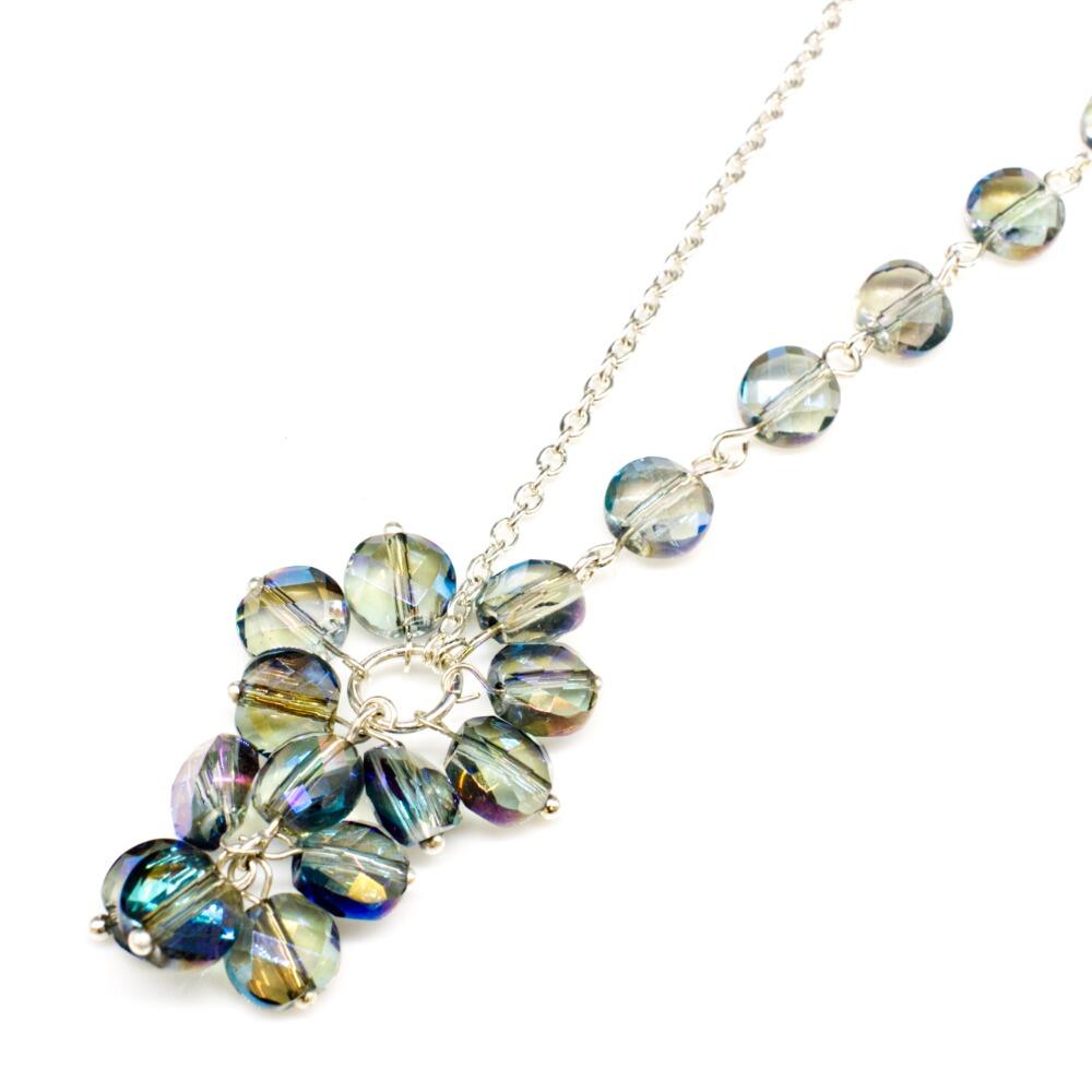 Isabelle Necklace - Half Blue Iris