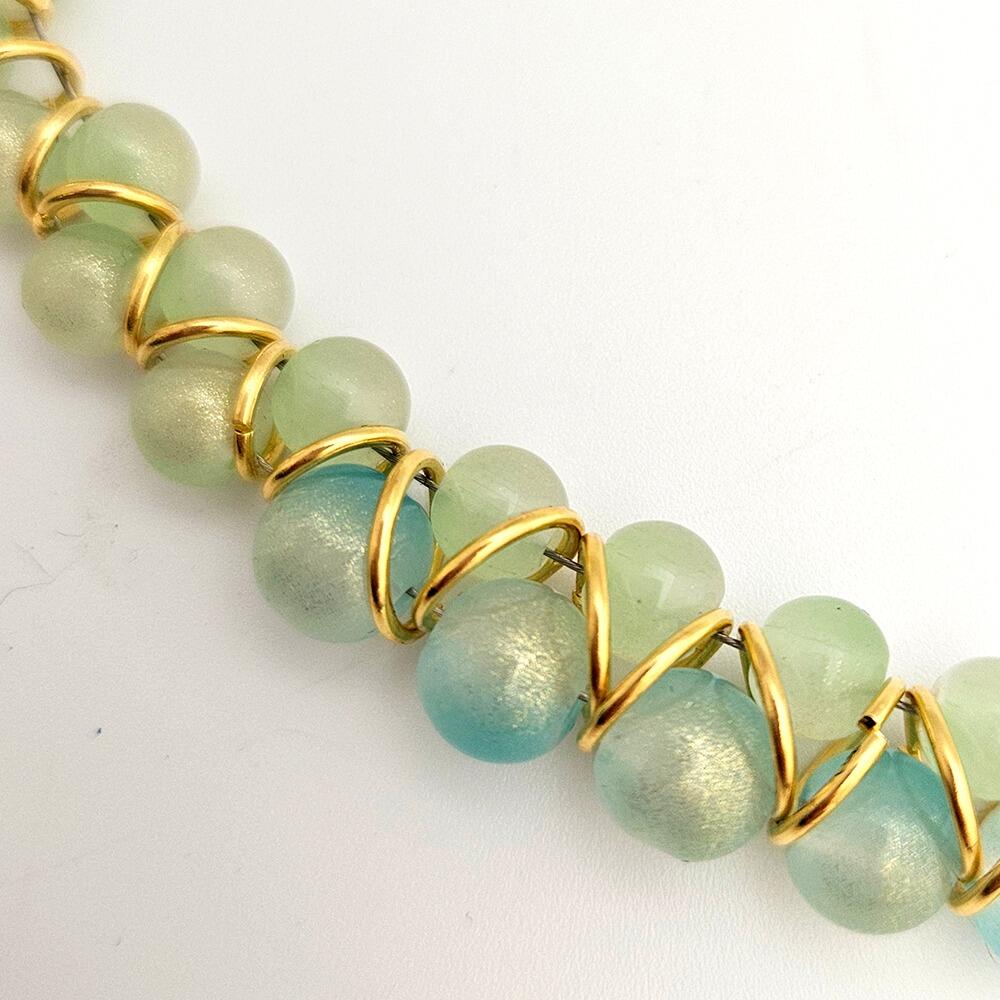 Goddess Jewellery - Lime & Aqua