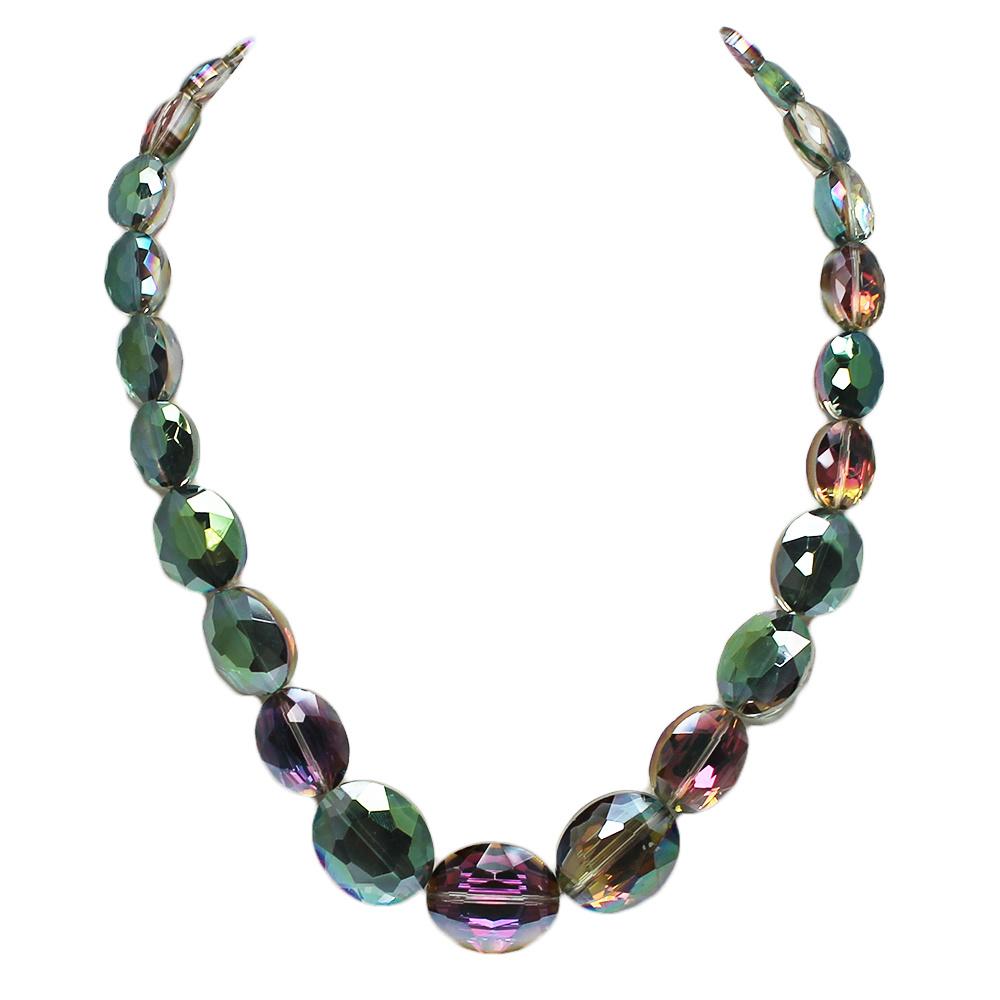 Crystal Oval Beads Set - Secret Garden