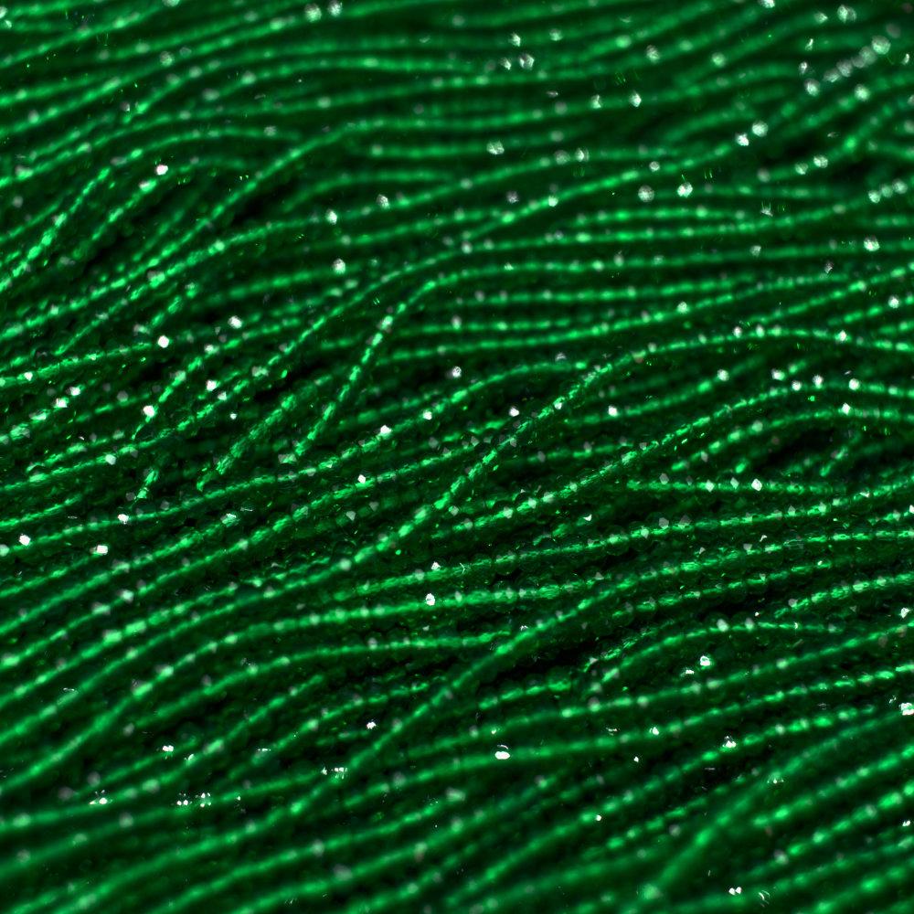 Micro Crystal Round Beads 1.5mm - Teal | Craft, hobby & jewellery ...