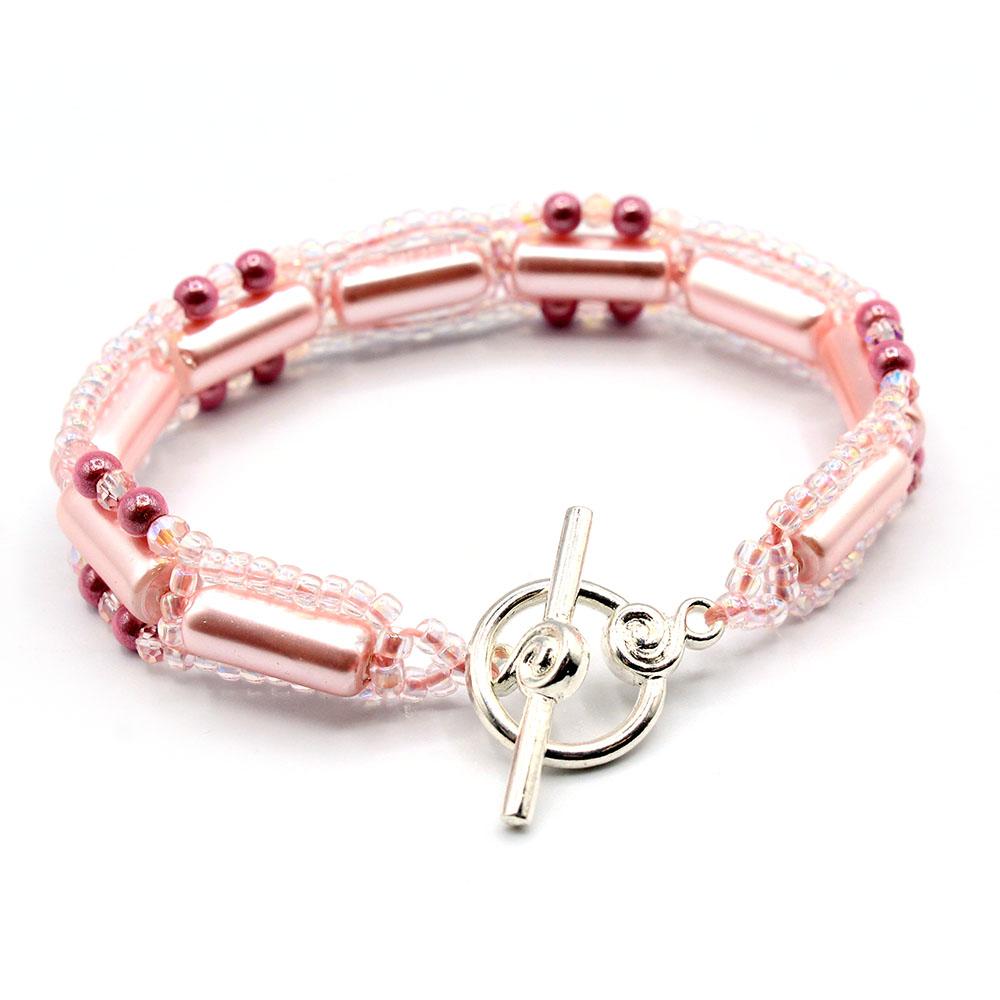 Shop the Phoebe Bracelet in Dusty Pink