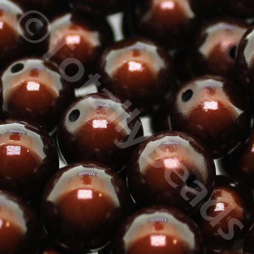 16mm Miracle Round Beads | Jumbo Shimmer Beads