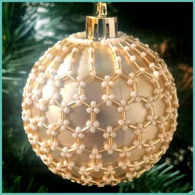 Craft Festive Magic with Beaded Bauble Kits - June Edition