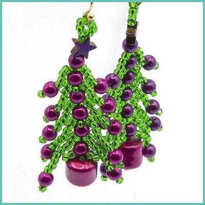 Craft Your Own Beaded Christmas Earrings: Explore Our Kits
