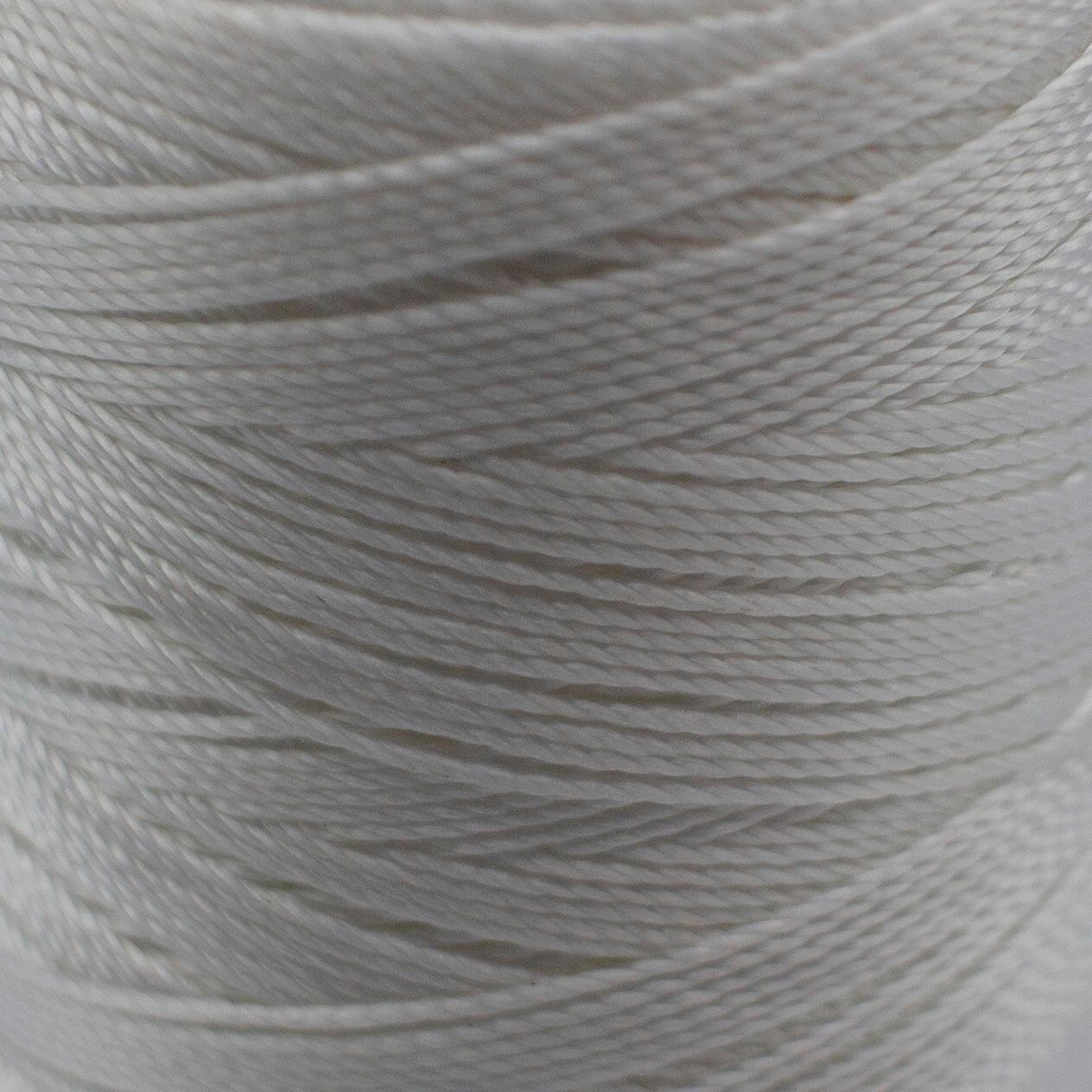 Micro Macrame Cord 12ply 0.4mm 6 metres - White