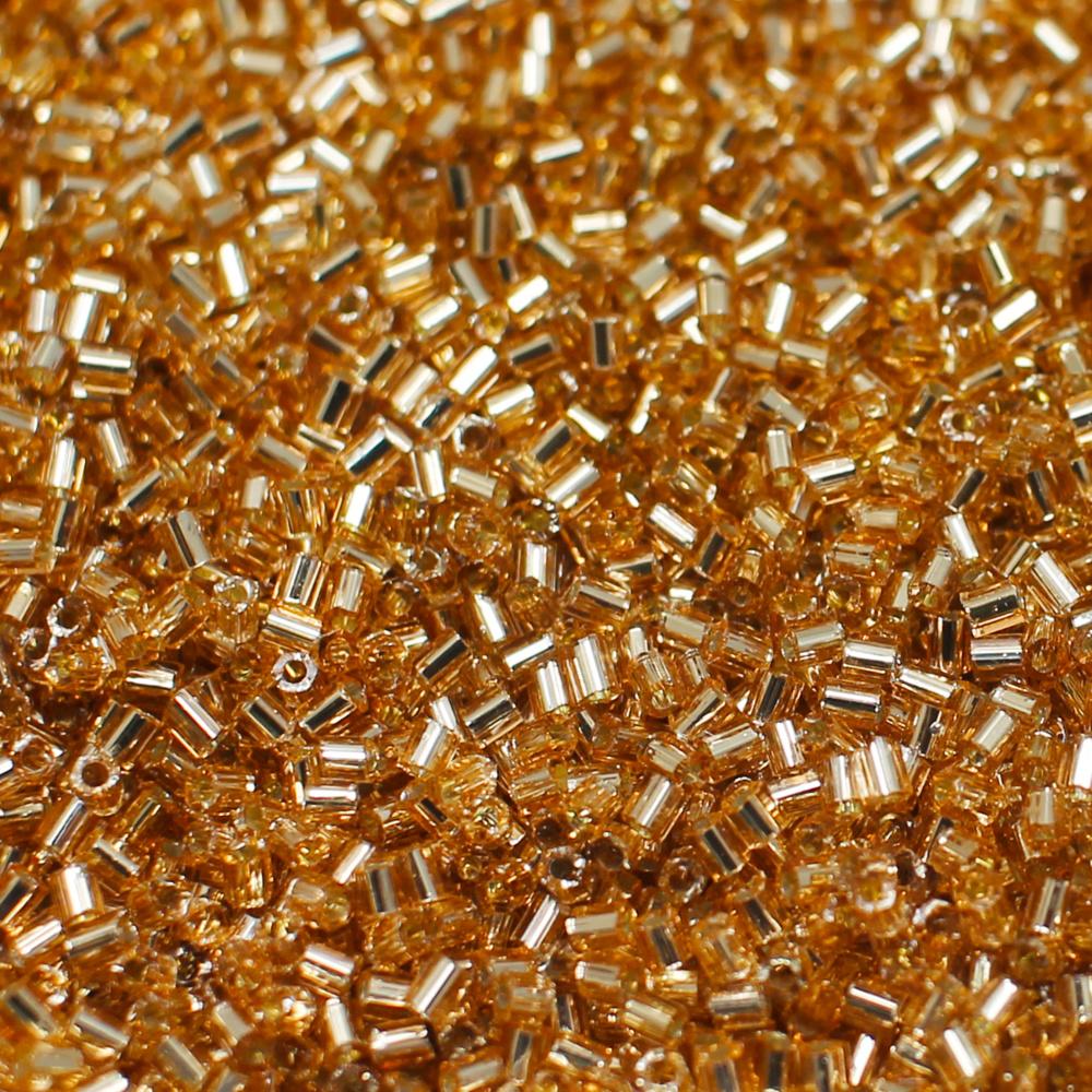 FGB Size 11 Hex Beads Silver Lined Nude - 50g