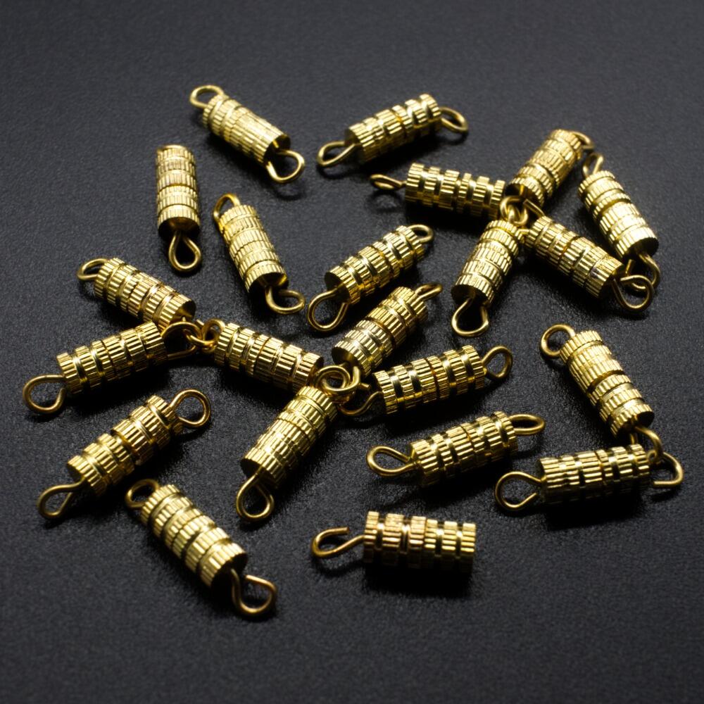 Screw Catch 15mm - Gold Plated - 10 Pieces | Craft, hobby & jewellery ...