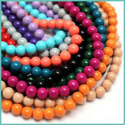 OPAQUE GLASS BEADS