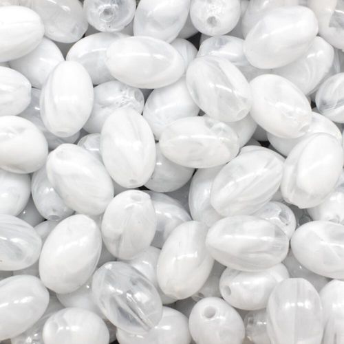 Acrylic Rice Shape Beads | Jewellery Making Beads
