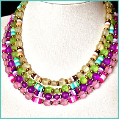 Joyce Fimo Frost Necklace