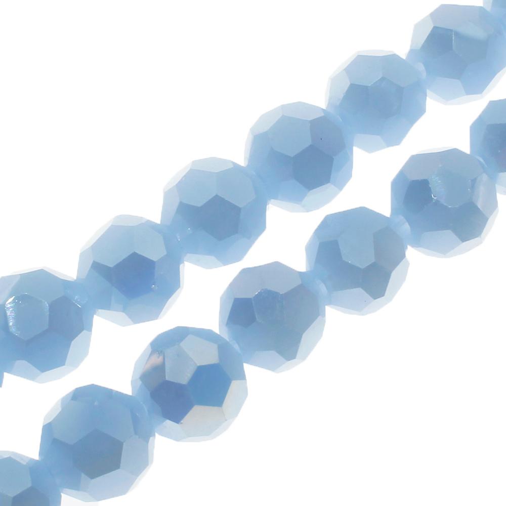 Crystal Round 8mm - Opal Blue AB | Craft, hobby & jewellery supplies ...