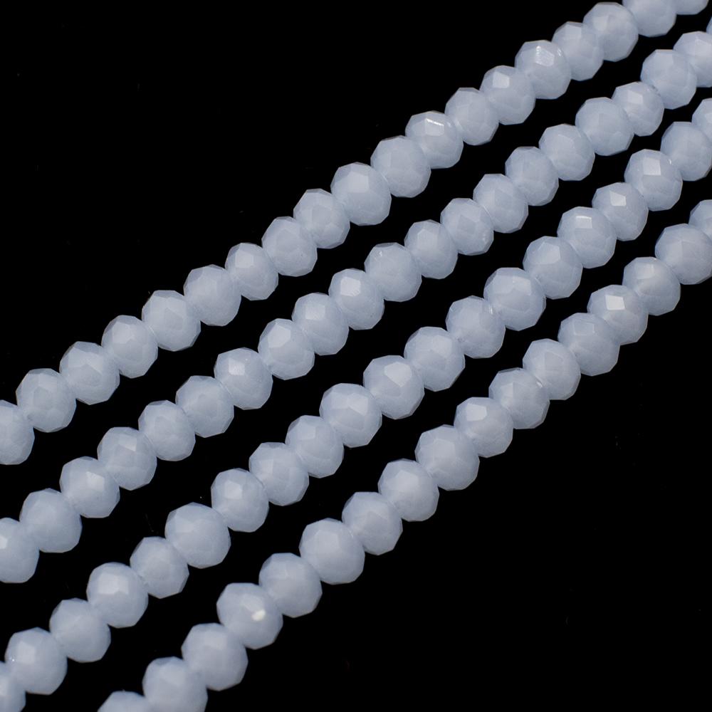 Crystal Rondelle 2x3mm - French Blue 16" String | Craft, hobby ...