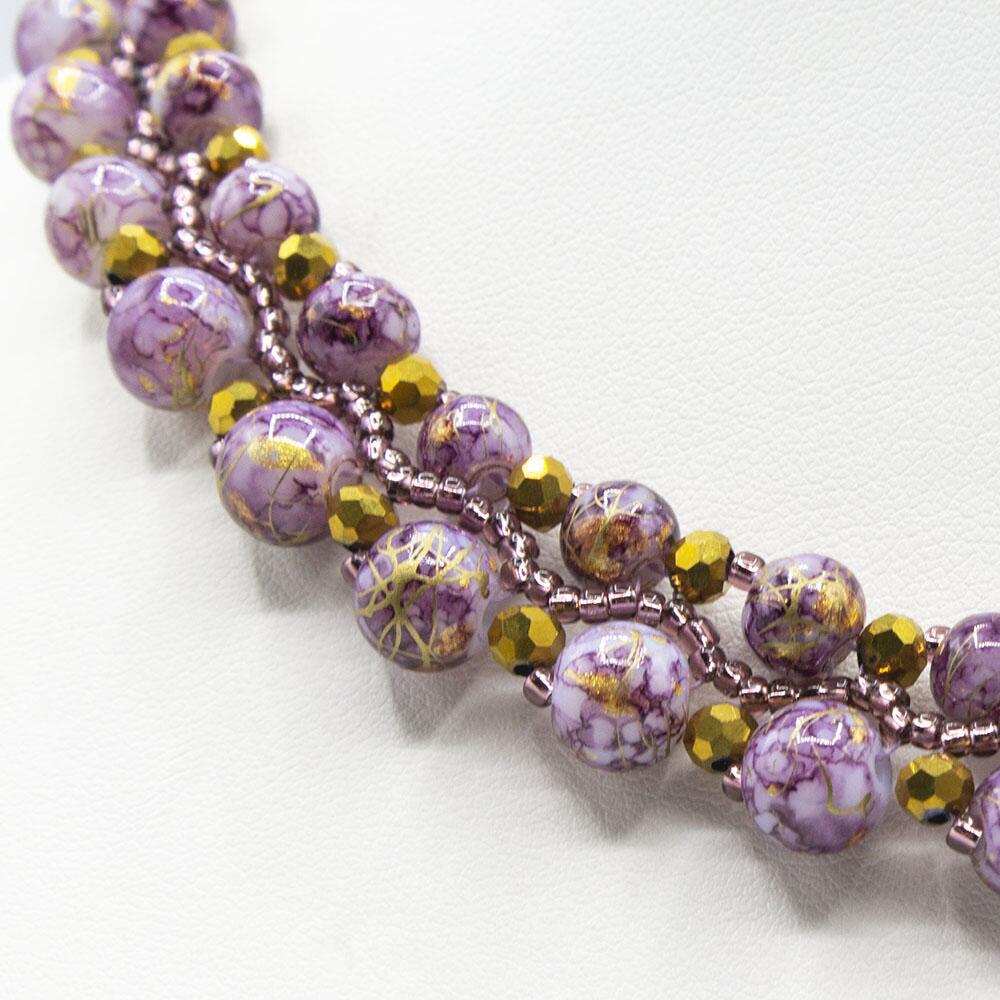 Shop the Savannah Jewellery Set in Golden Mulberry