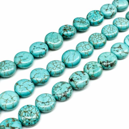 Turquoise Howlite Beads