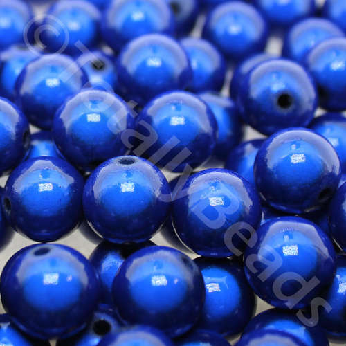 14mm Miracle Round Beads | Extra Large Shimmer Beads