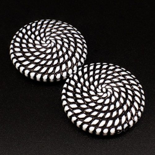 Acrylic Disc Shape Beads | Jewellery Making Beads