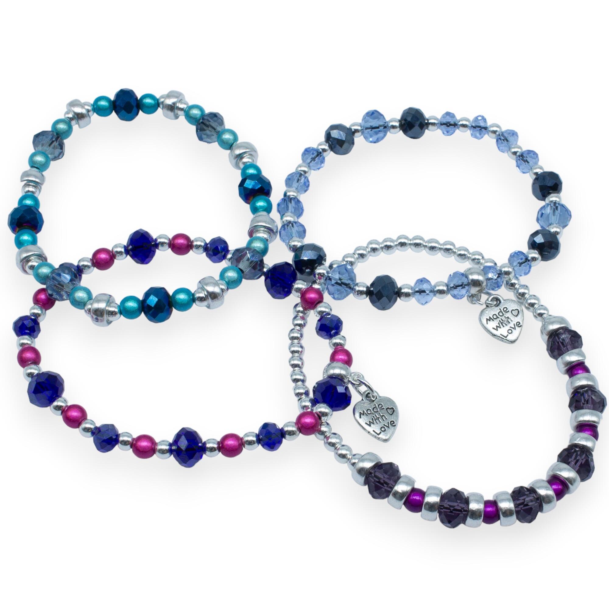 Bracelet Bundle Pack Makes 50 - Sky Blue