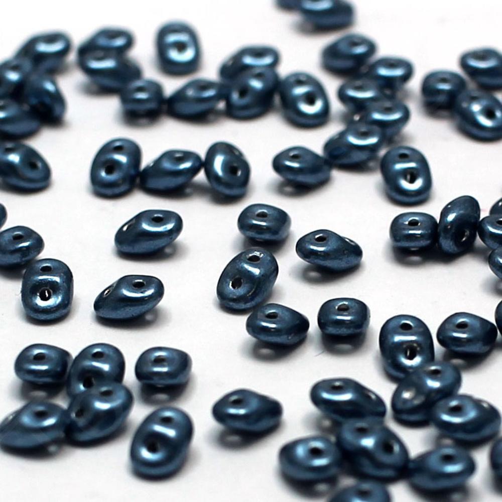 Superduo 2.5x5mm 10g - Sat Metallic Bluestone | Craft, hobby ...