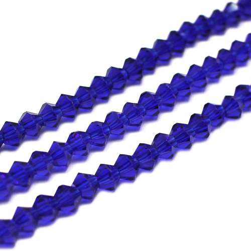 Premium Crystal 4mm Bicone Beads - Light Blue | Craft, hobby ...