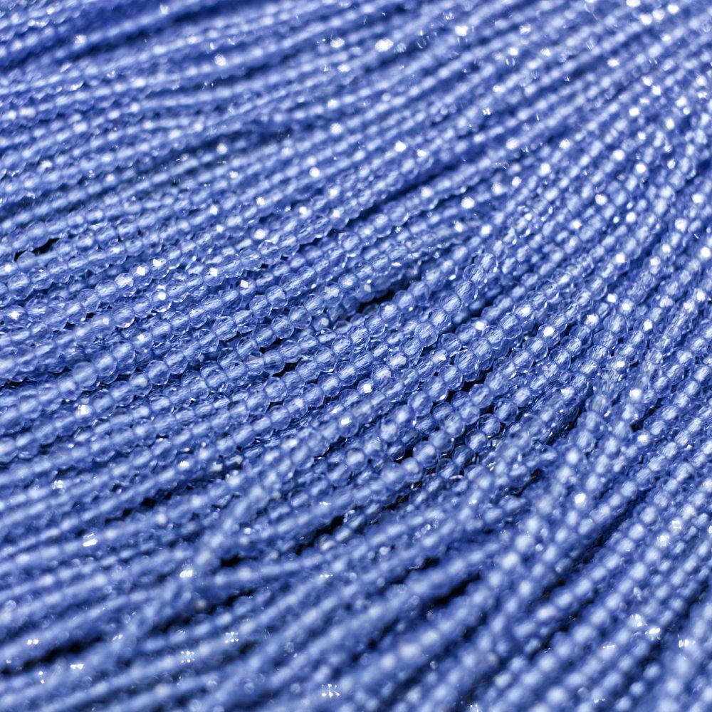 Micro Crystal Round Beads 1.5mm - Blue | Craft, hobby & jewellery ...