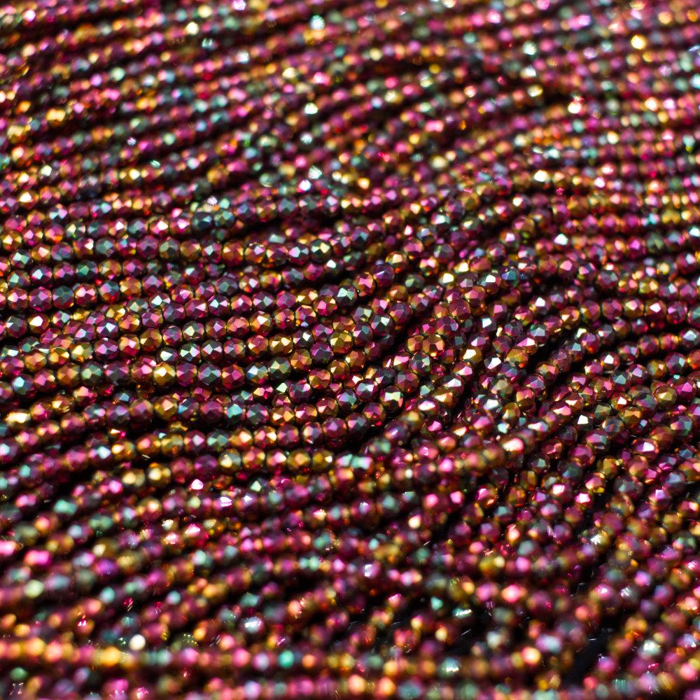 Micro Crystal Round Beads 1.5mm - Mermaid Pink | Craft, hobby ...