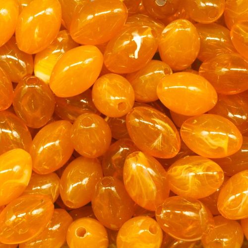 Acrylic Rice Shape Beads | Jewellery Making Beads