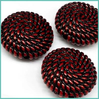 Acrylic Rope Effect Beads