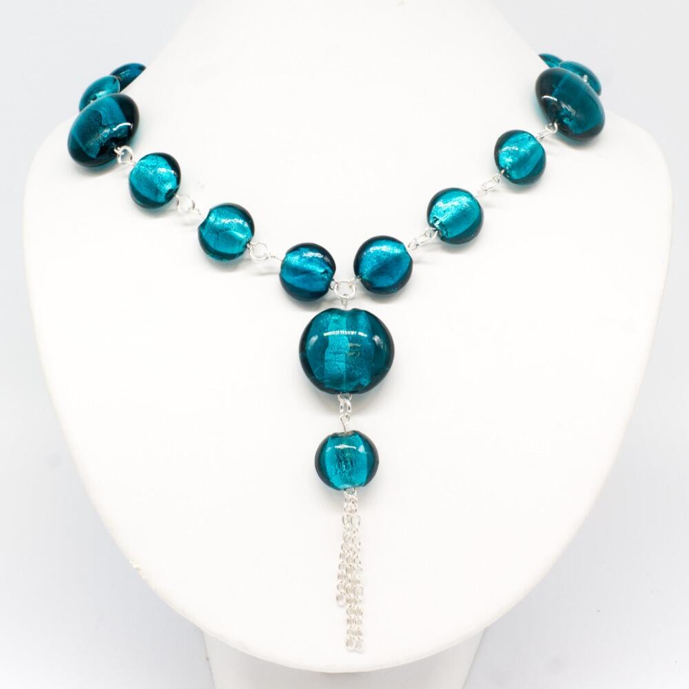 Shop the Elise Necklace in Teal