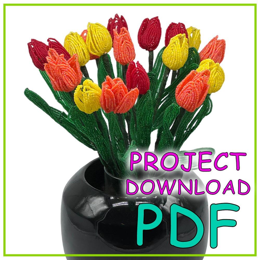 Beaded Tulip Download Instructions
