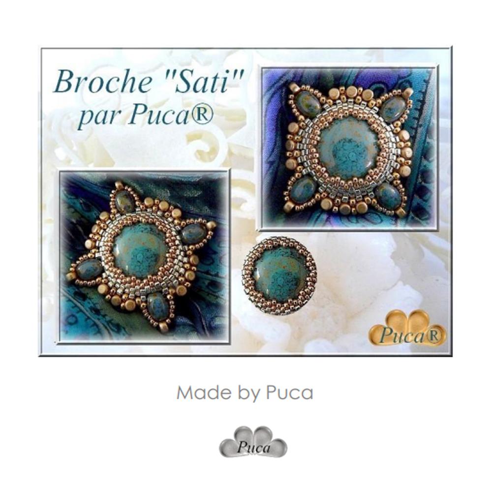 Samos Par Puca Sati Brooch Pattern
