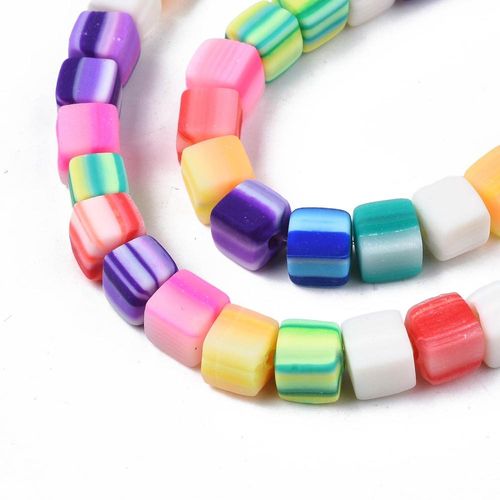 FIMO Beads | Colorful Polymer Clay Beads for Jewelry