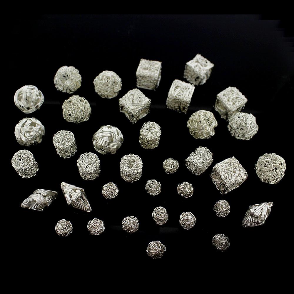 Wire Beads Mega Pack - Silver