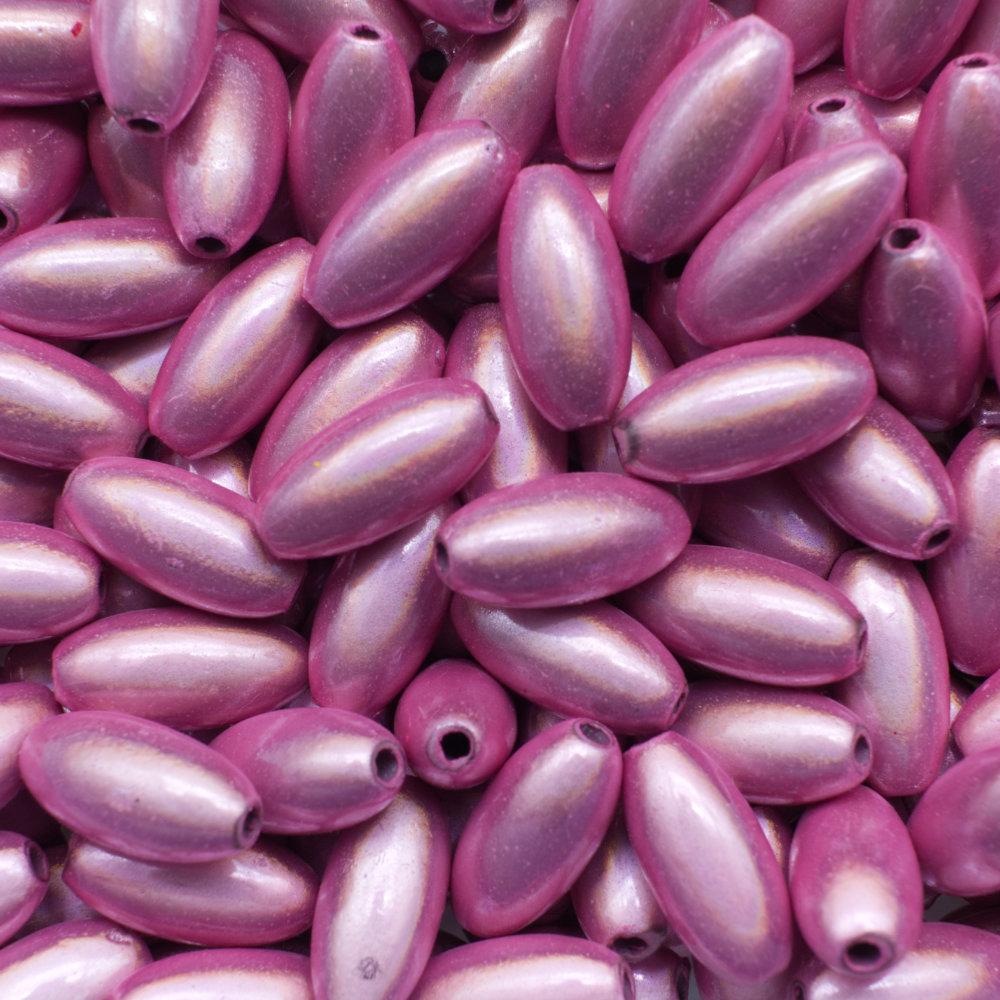 Miracle Beads - 6x12mm Rice - Light Pink | Craft, hobby & jewellery ...