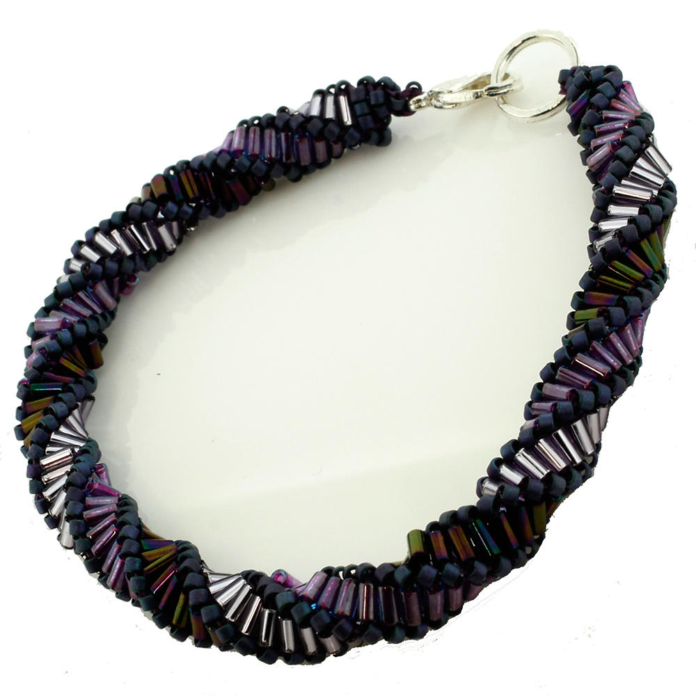 Russian Spiral Bracelet Kit Makes 6 - Purple Moon | Craft, hobby ...