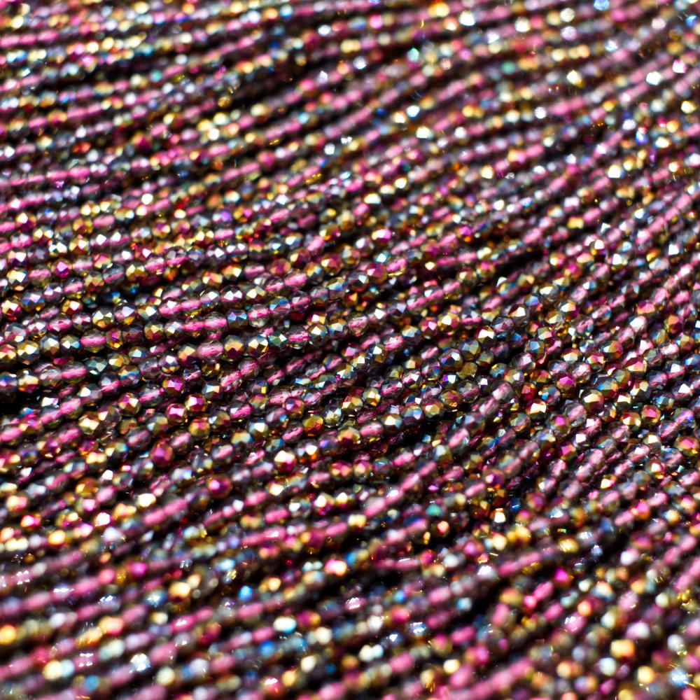 Micro Crystal Round Beads 1.5mm - Half Mermaid | Craft, hobby ...