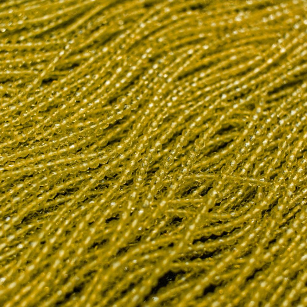Micro Crystal Round Beads 1.5mm - Yellow | Craft, hobby & jewellery ...