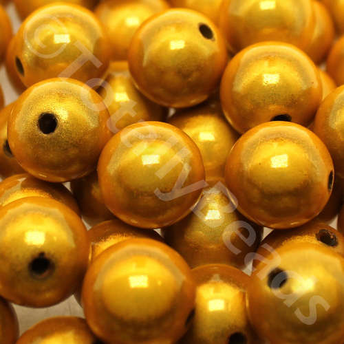 16mm Miracle Round Beads | Jumbo Shimmer Beads