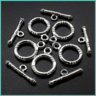 Silver Plated Toggles