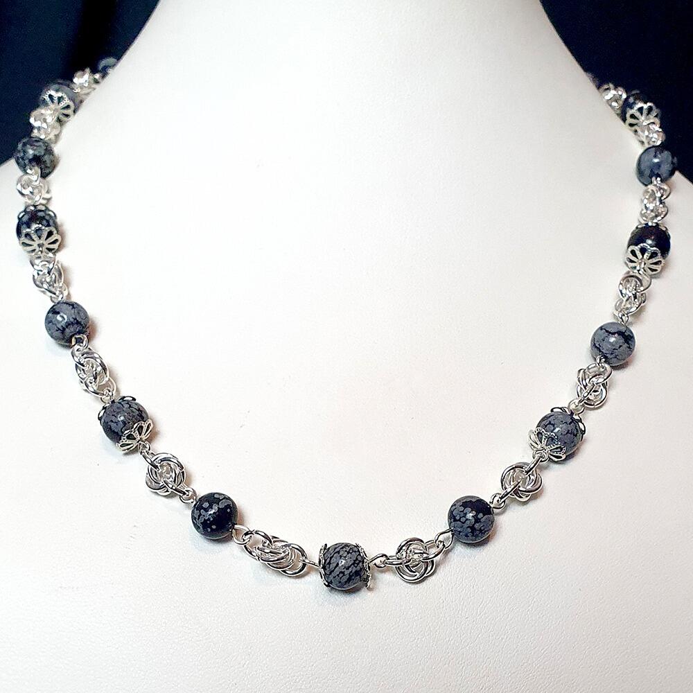 Stephanie Gemstone Jewelley - Snowflake