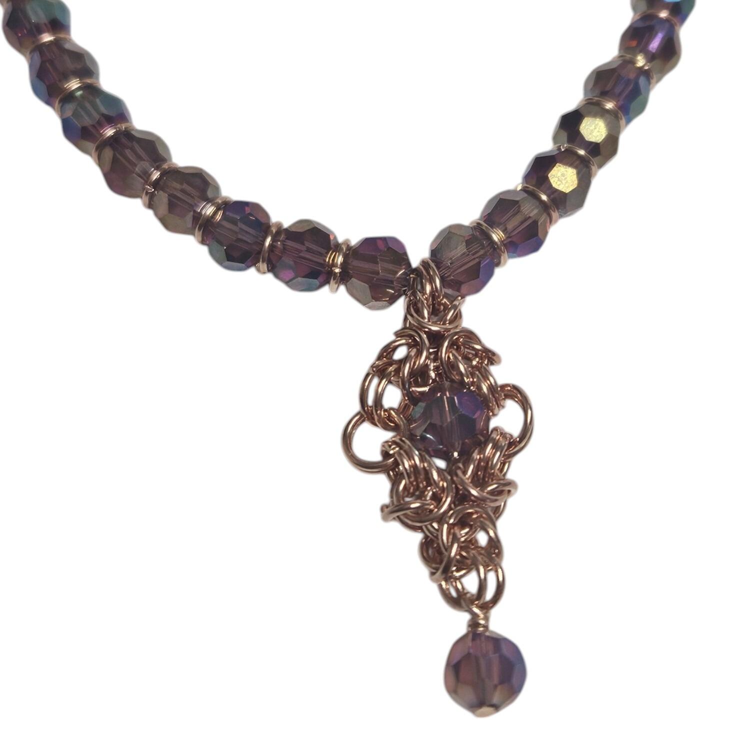 Crystal Romanov Necklaces - Amethyst