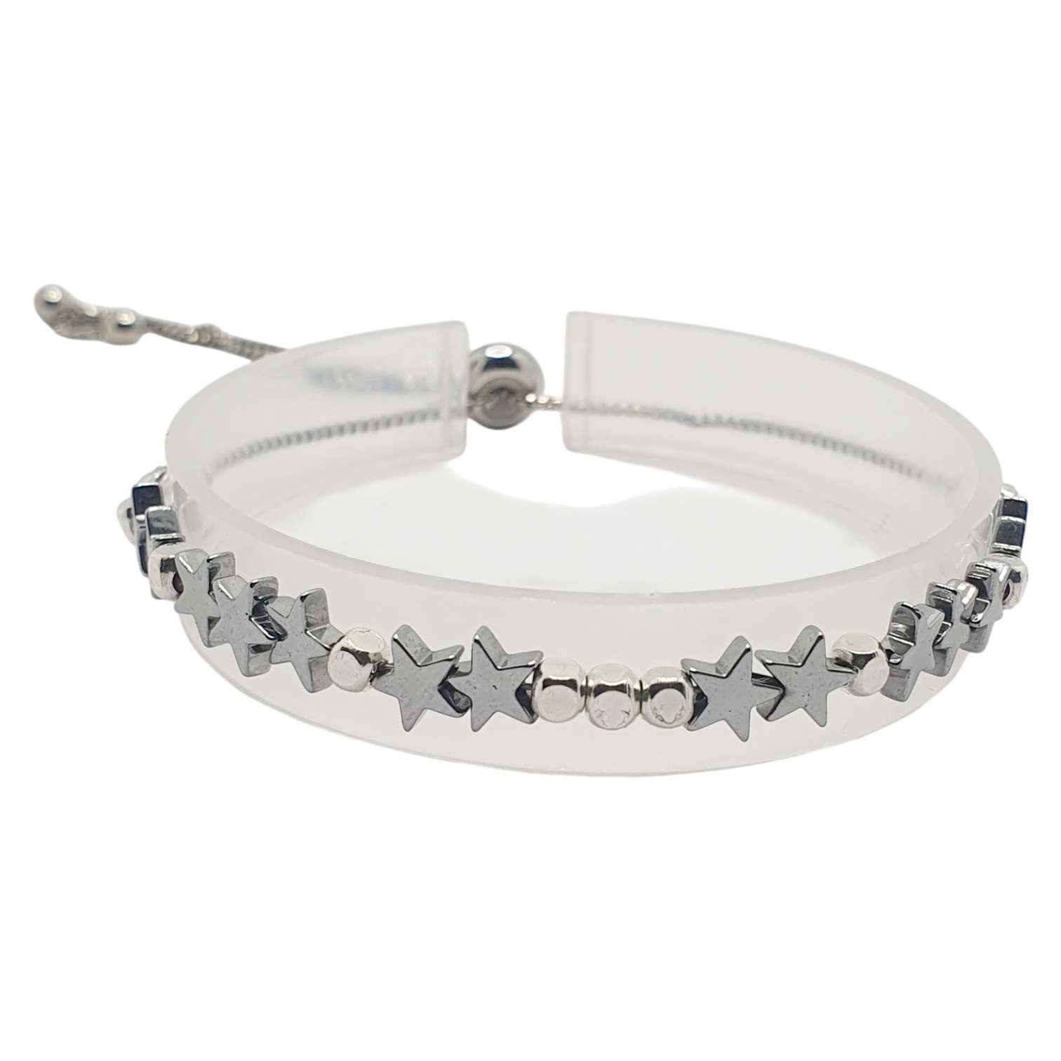 Star Slider Bracelets - Silver