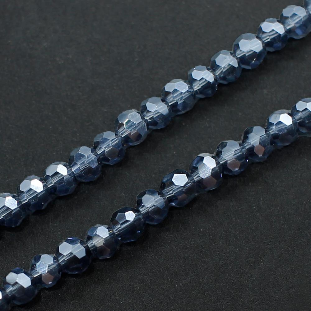 Crystal Round Beads 3mm Navy Blue Craft Hobby Jewellery Supplies crystal-round-beads-3mm-navy-blue-craft-hobby-jewellery-supplies